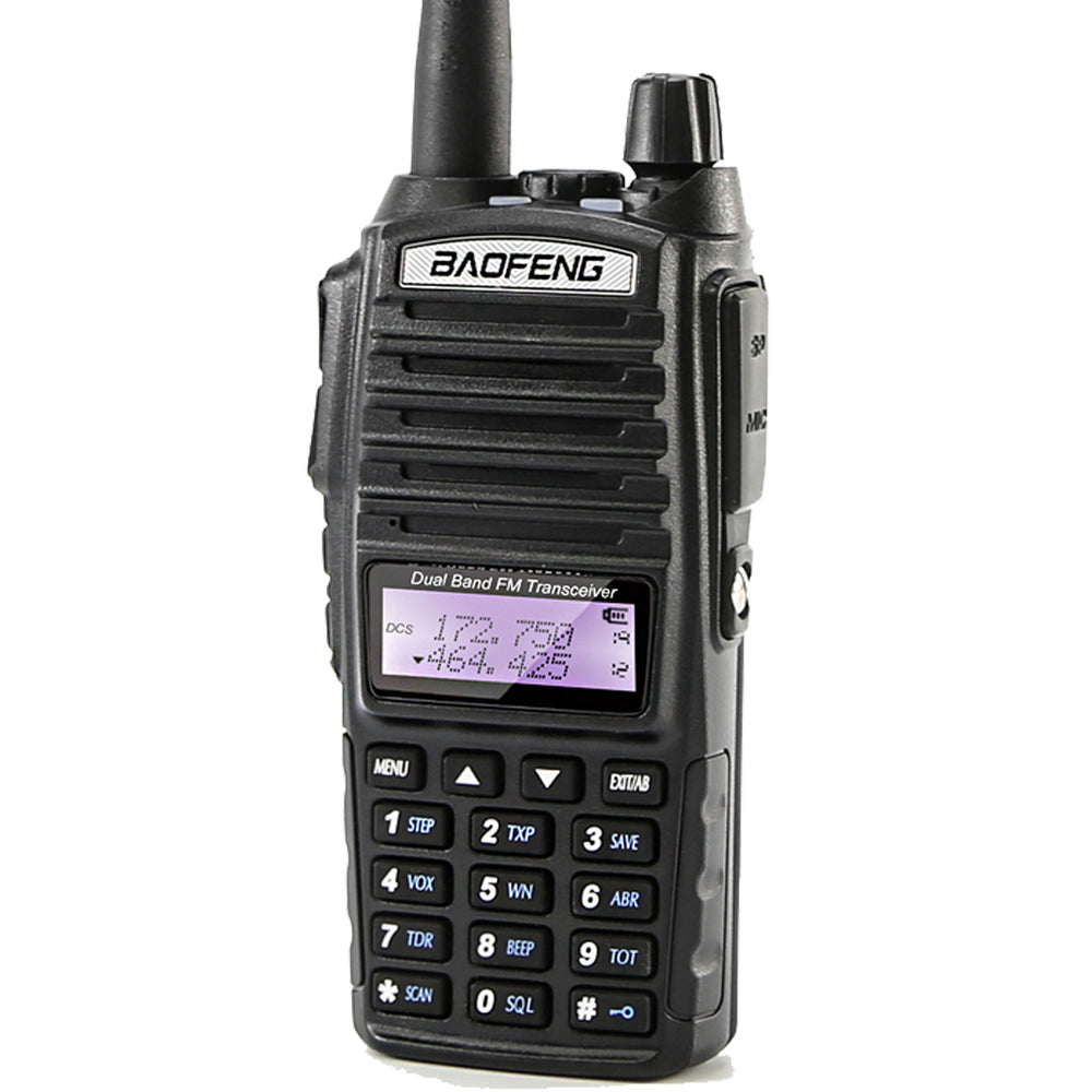 Baofeng UV-82 VHF 144-148 MHz UHF 430-450 MHz Dual Band Two-Way Amateu