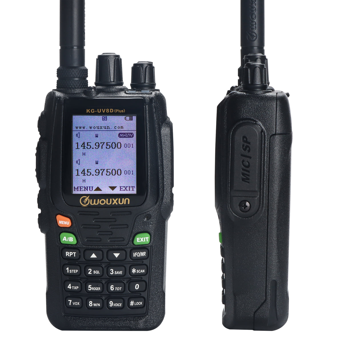 Wouxun KG-UV8D(Plus) Dual Bands, Voice Encryption Amateur Radio 144-14