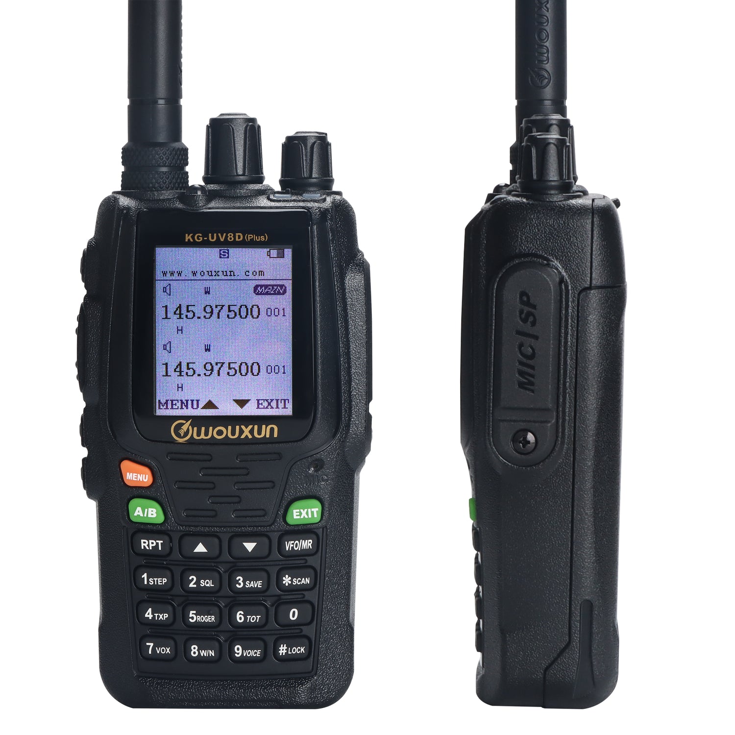 Wouxun KG-UV8D(Plus) Dual Bands, Voice Encryption Amateur Radio 144-14